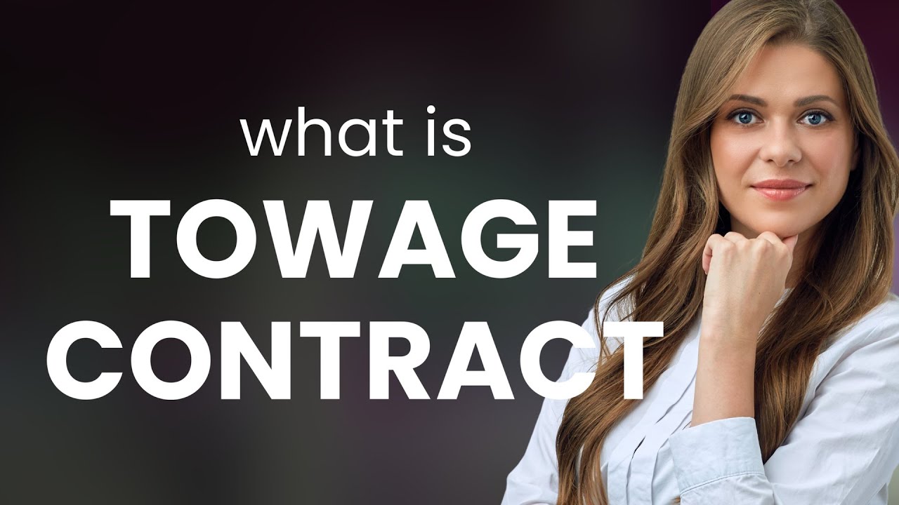 Understanding "Towage Contract": A Guide for English Learners - YouTube