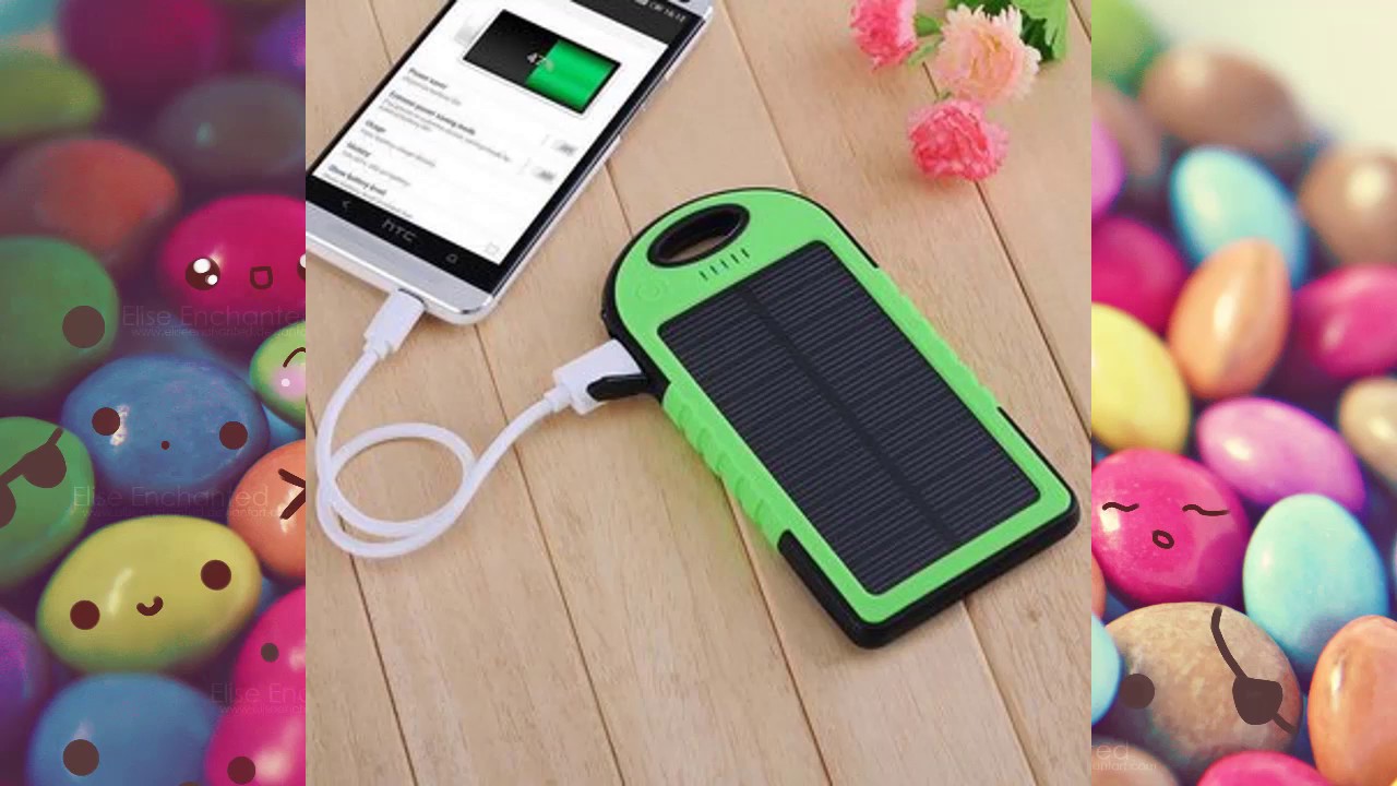 Atvio Power Bank Solar - YouTube