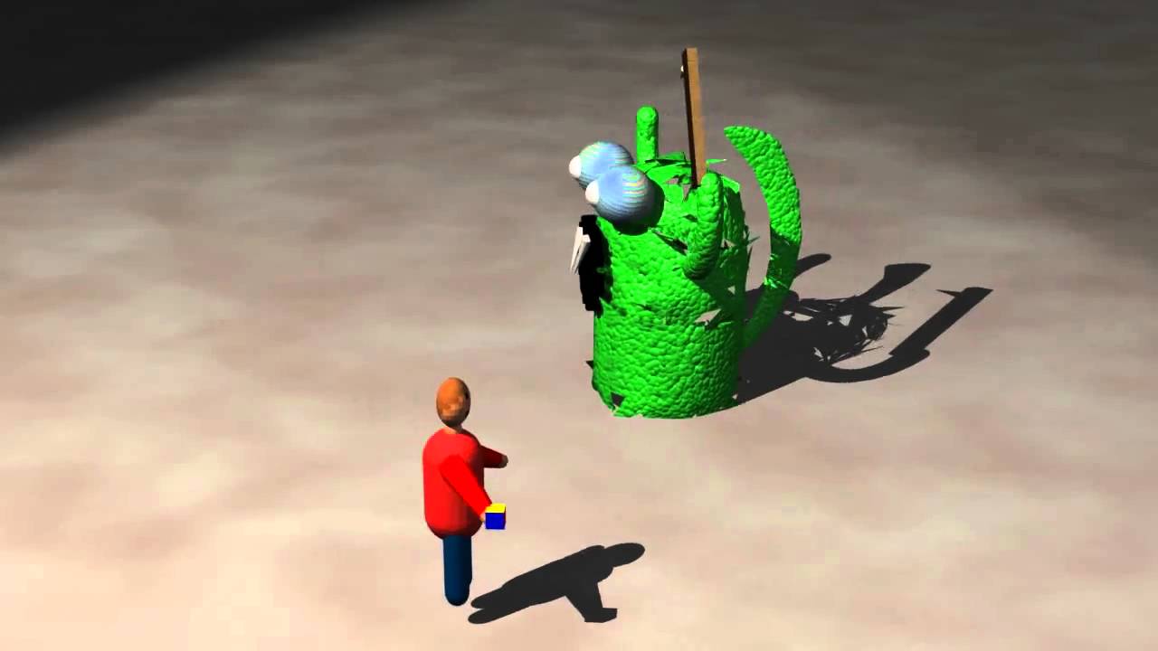 Monster Chasing Me! - YouTube