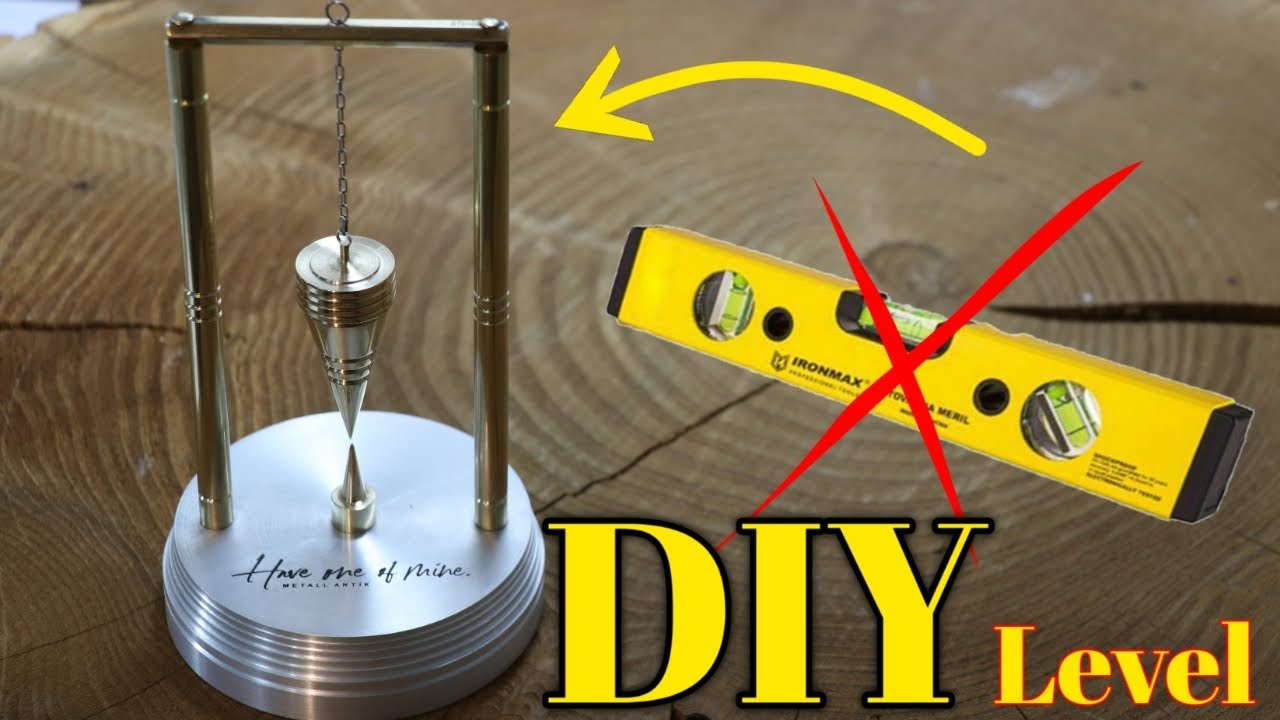 Making a DIY Level with Brass & Aluminium - YouTube