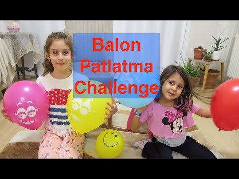 🎈Balon patlatma challenge / Balloon blasting challange
