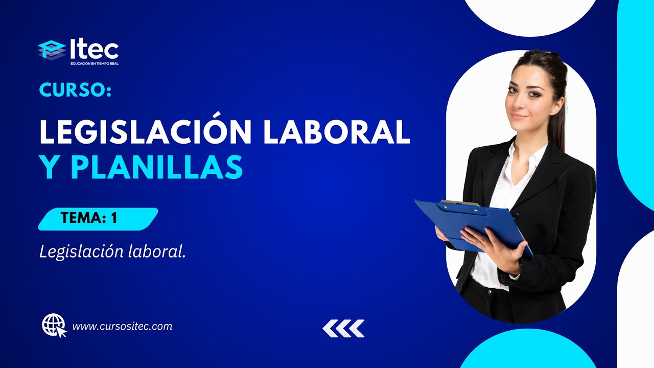 CLASE 01 - LEGISLACION LABORAL Y PLANILLAS - YouTube