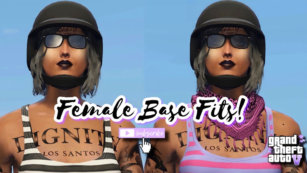 GTA 5 Online | Female Base Outfits! | [ Xbox One/Series X&S, PS4/5, PC ...