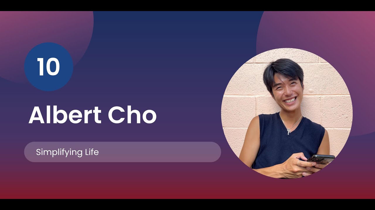 Simplifying Life | Albert Cho | TEDXYouth@StCuthbert'sCollege - YouTube
