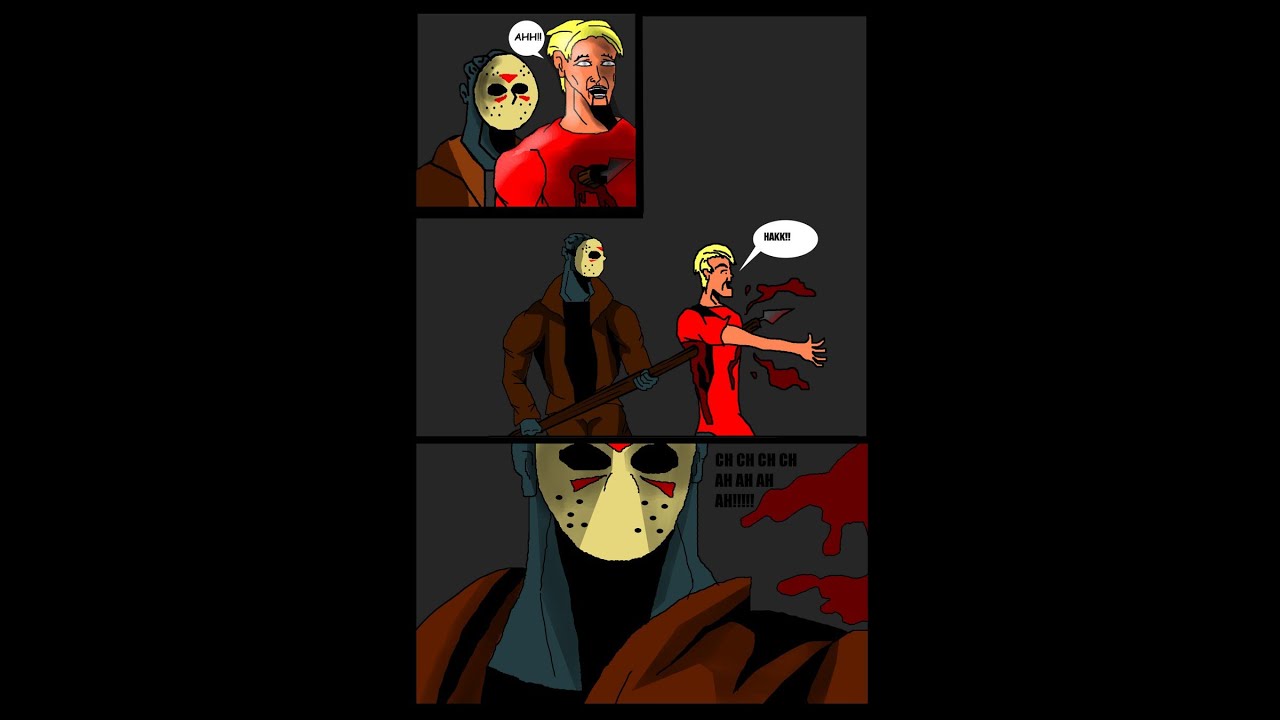 JAWS Vs JASON Fan Comic part 3 - YouTube