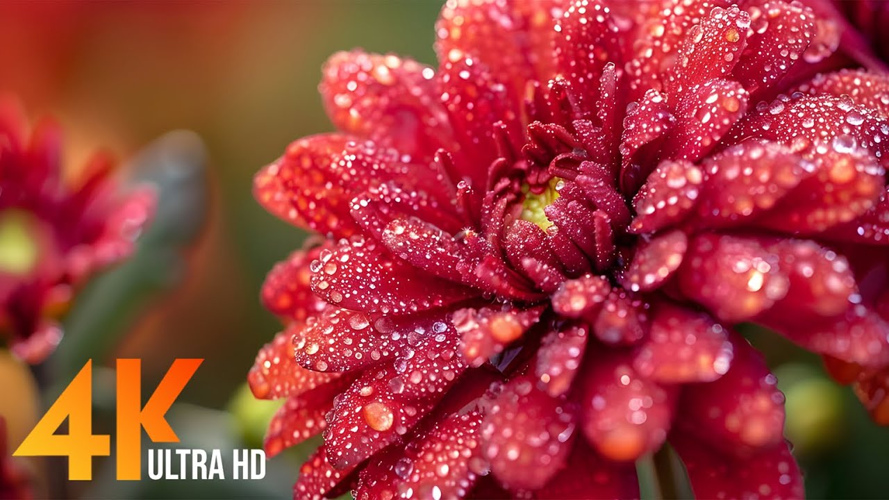 The Largest Flower Collection in the World 4K HDR - Relaxing music and ...