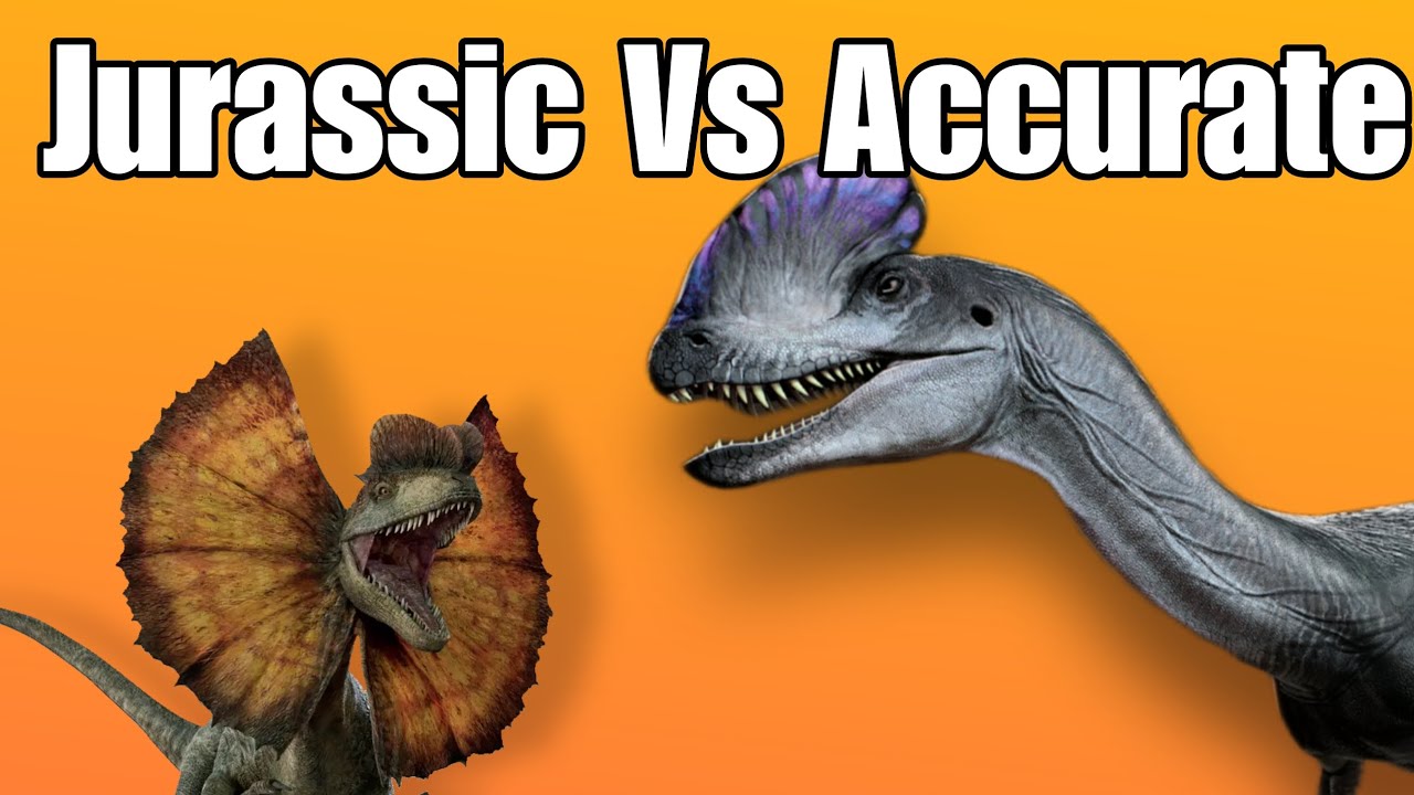Dilophosaurus (Jurassic Vs Accurate) - YouTube