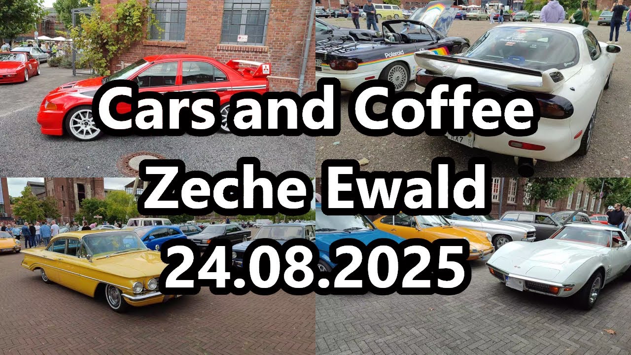 CACO - Cars & Coffee an der Zeche Ewald am 24.08.2025 - YouTube