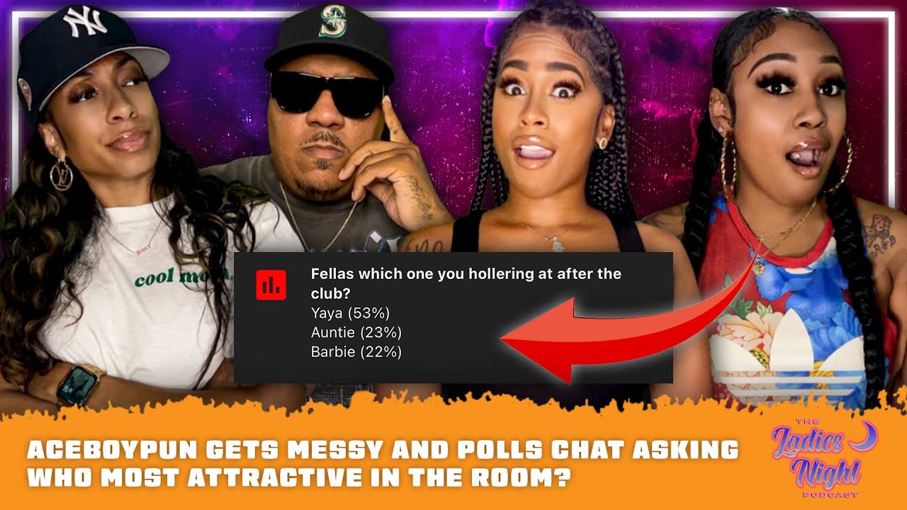 AceBoyPun Gets Messy and Polls Chat Asking Who Most Attractive In The Room? - YouTube