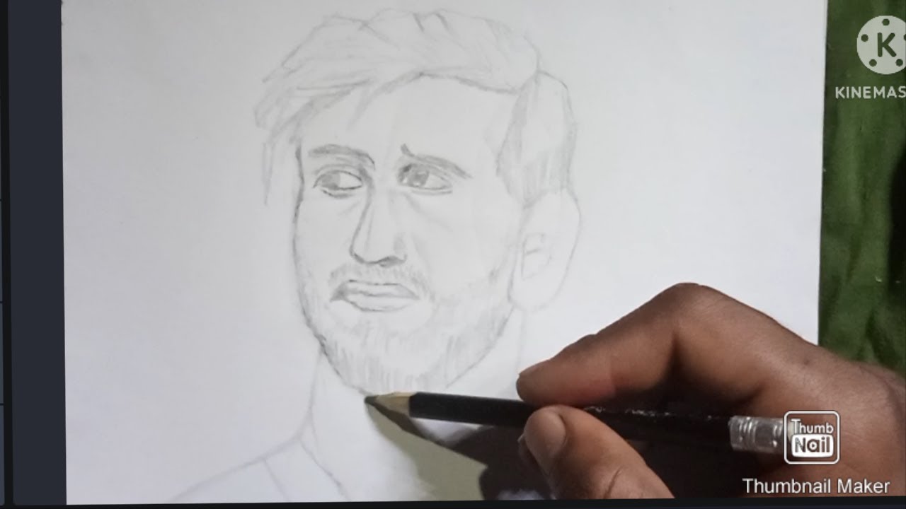 Pencil sketch - face drawing || drawing tutorial - YouTube