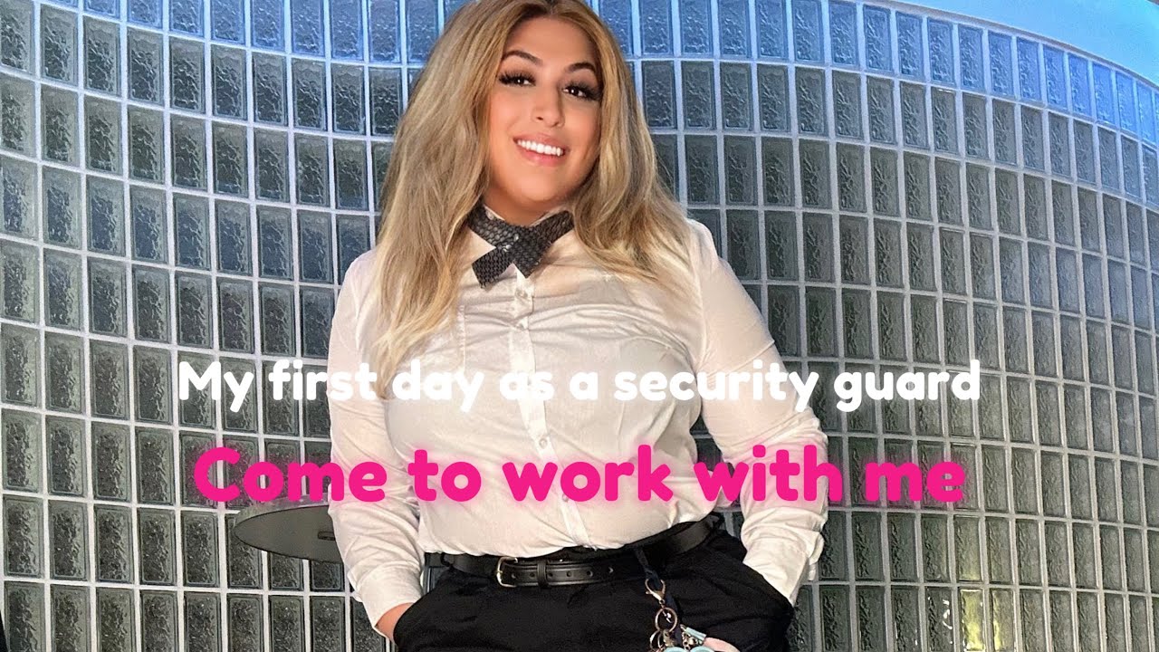 Day in the life as a female security officer 👮‍♀️ - YouTube