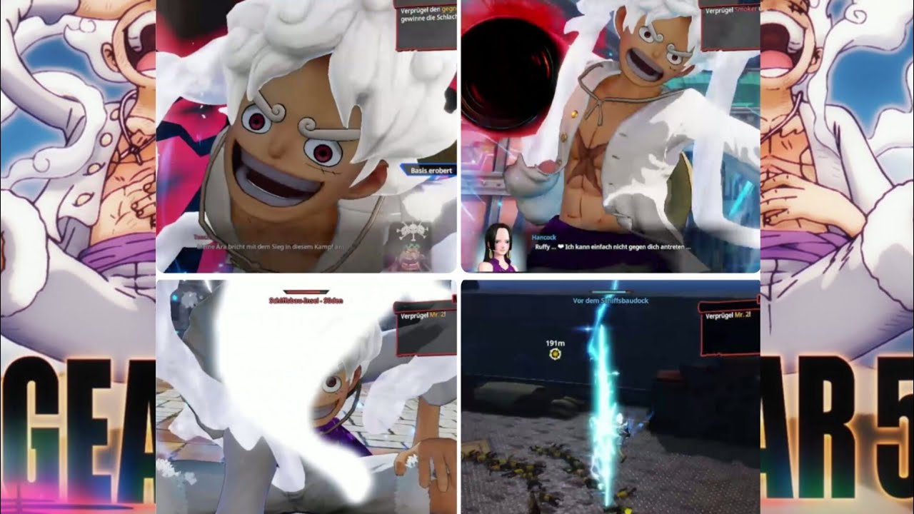 Monkey D. Ruffy GEAR 5 | One Piece Pirate Warriors 4 - YouTube