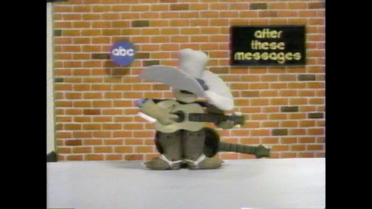 ABC After These Messages We’ll be Right Back Commercial (1988) Cowboy ...
