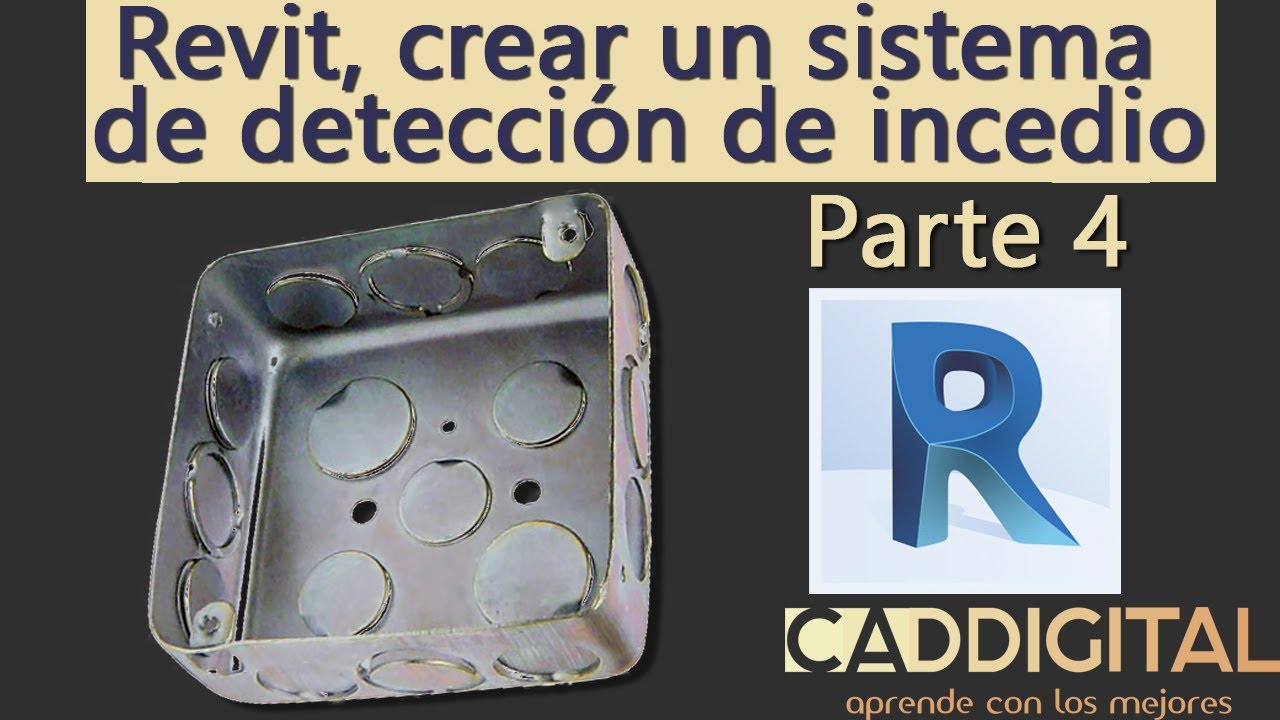 Revit, crear un sistema de detección de incendio - Parte 4 - YouTube