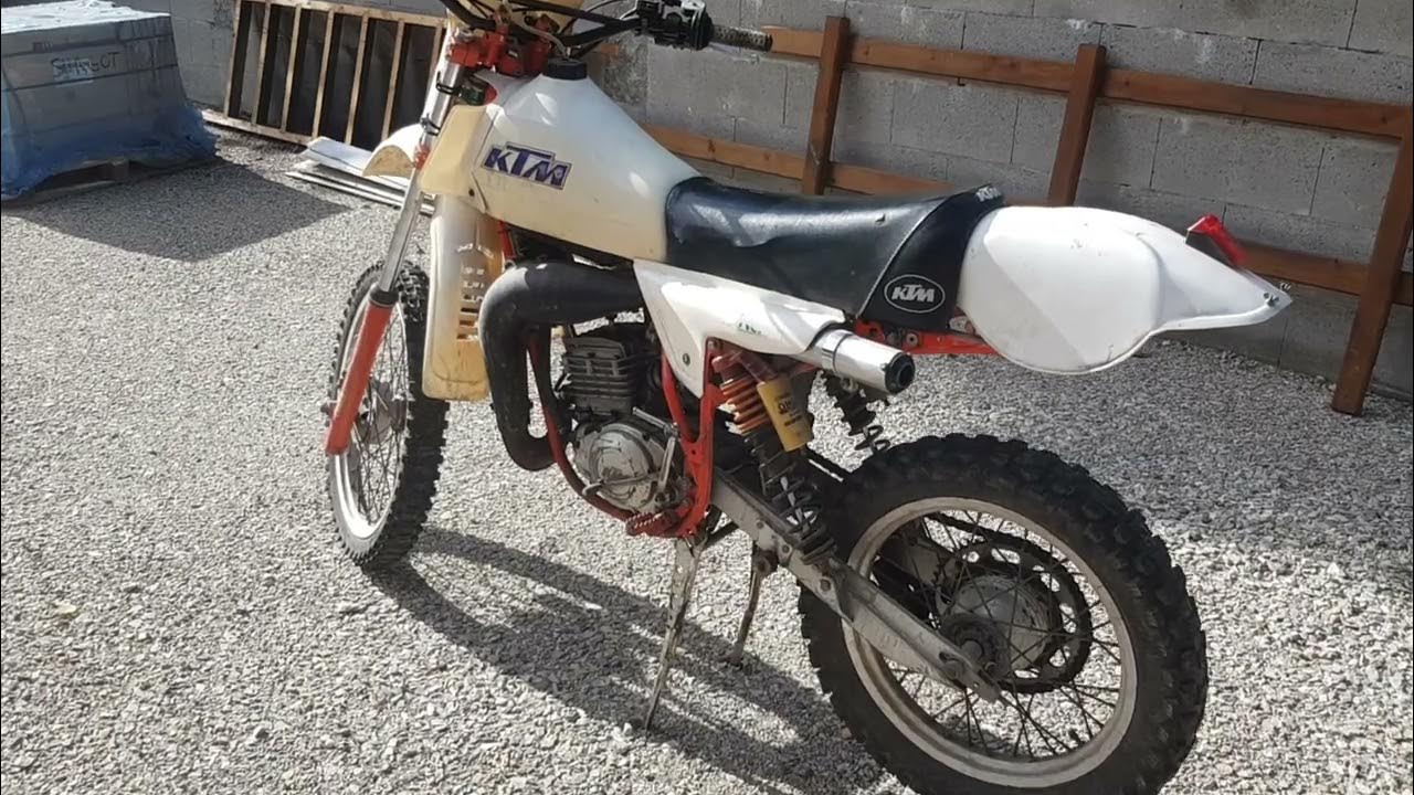 Moto enduro collection ktm de 1982 modèle 125 gs lc B - YouTube