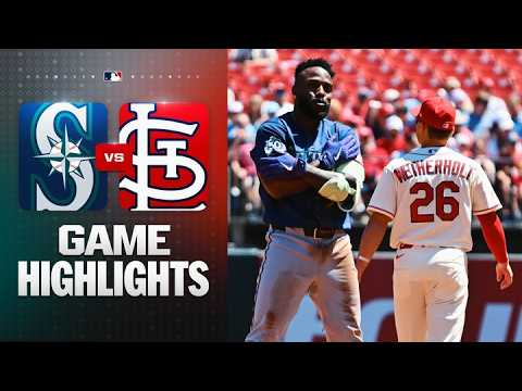 Mariners vs. Cardinals Game Highlights (4/25/26) | MLB Highlights