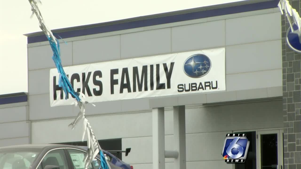 Local Subaru dealer sells to Hicks Family - YouTube
