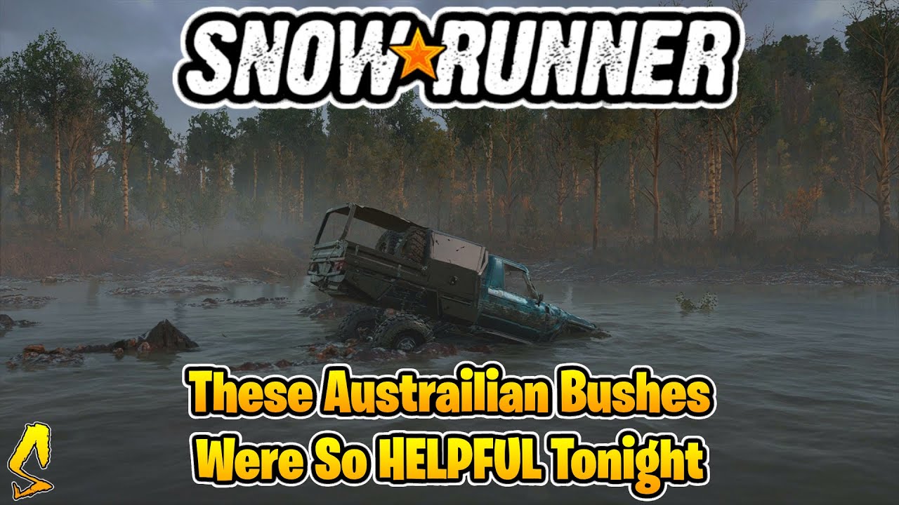 SnowRunner: These Australian Bushes Were So HELPFUL Tonight | Top Gear ...
