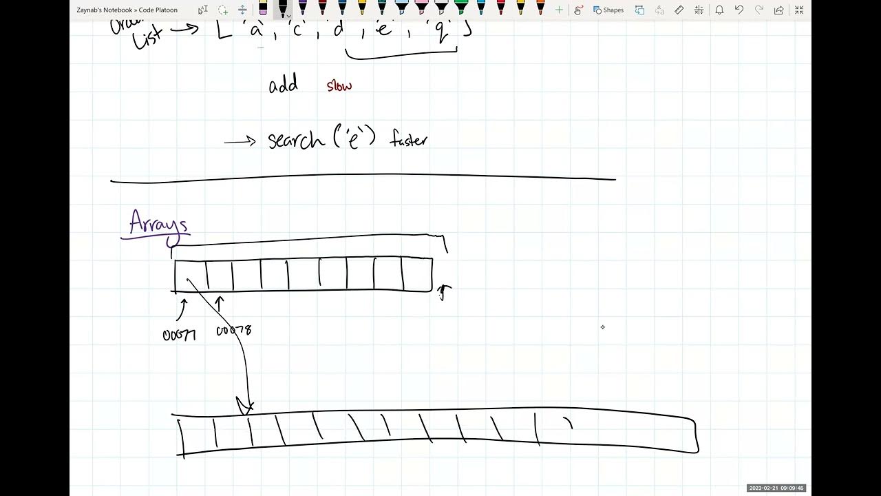 W3D1: Data Structures - stacks, queues, linked lists (1 of 3) - YouTube
