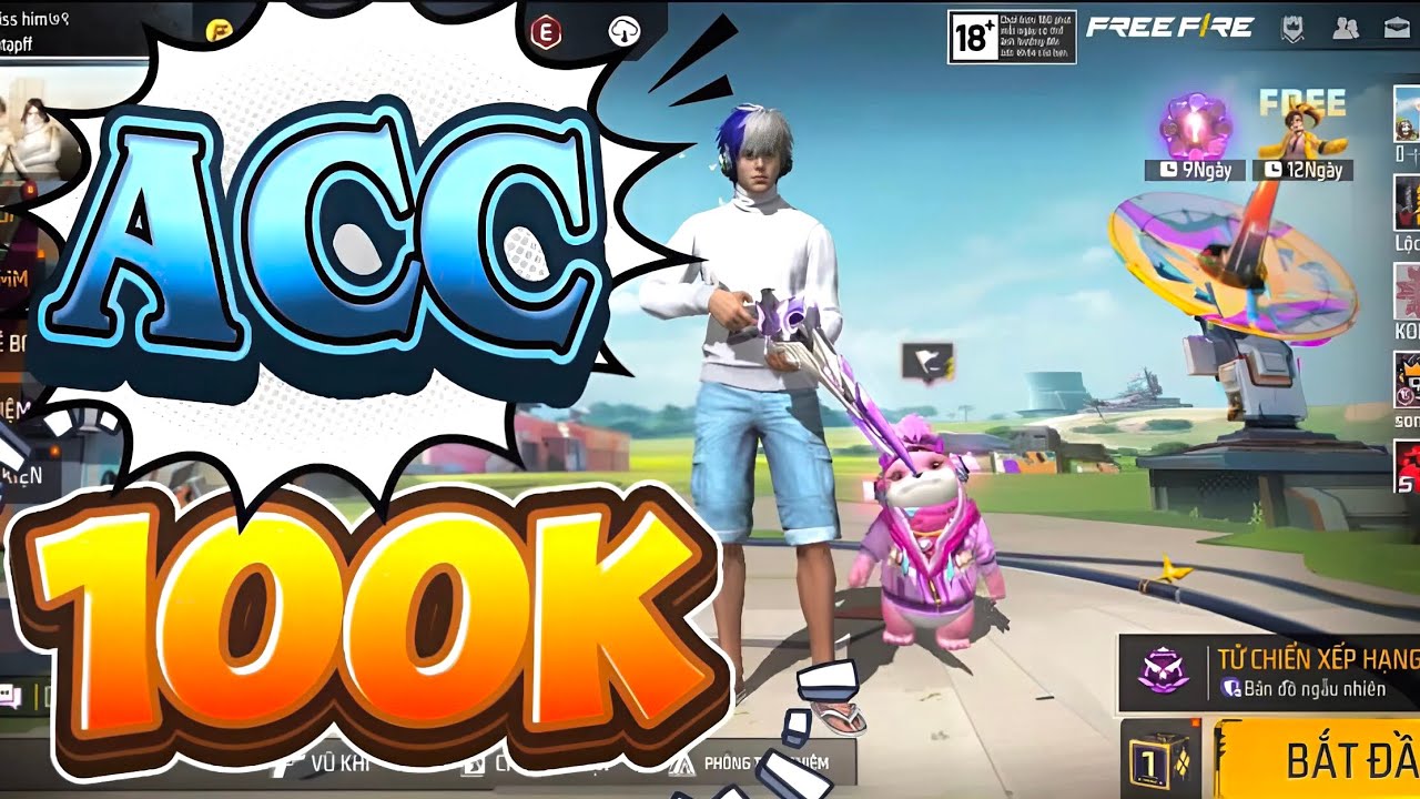 Review Acc Game Free Fire Giá 100🐠 Xem Có Gì Ngon ?? - YouTube