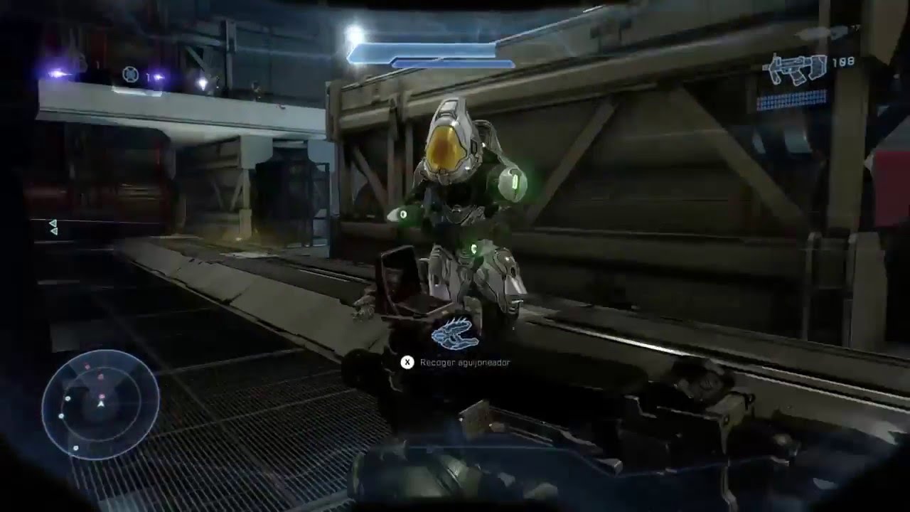 Master Chief flying - YouTube