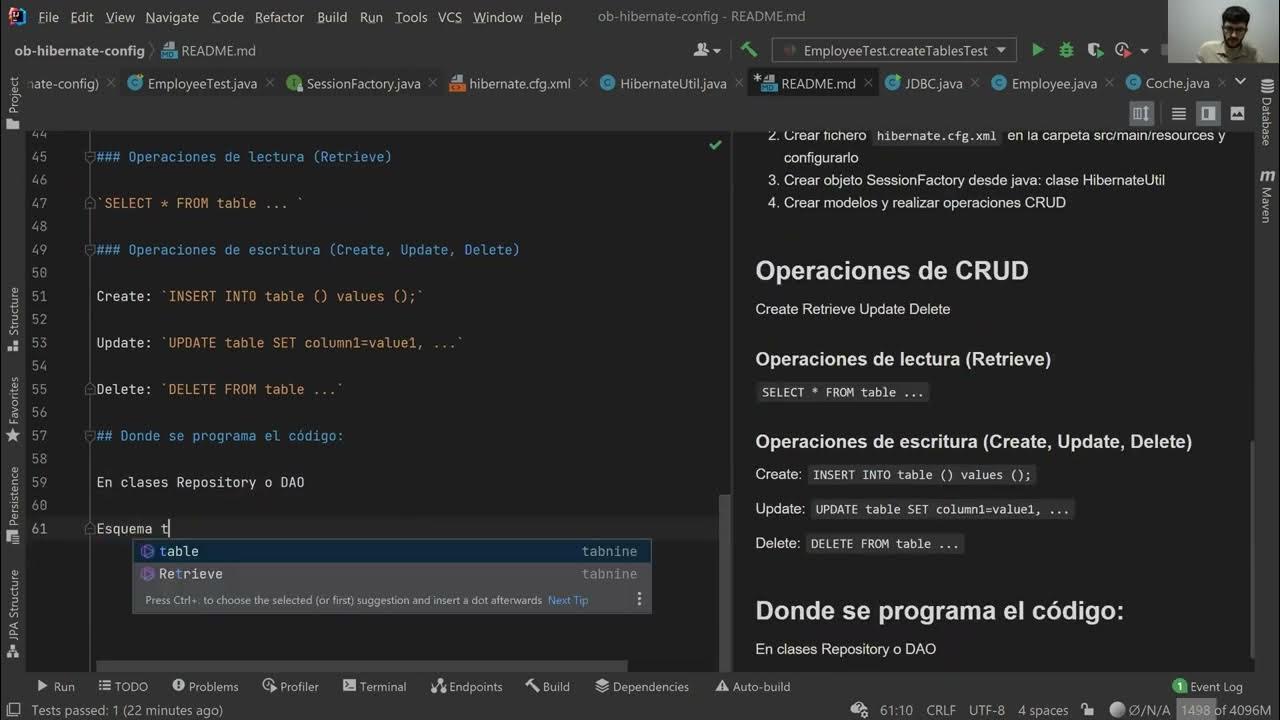 3 Bases de datos - Curso Hibernate - OpenBootcamp - YouTube