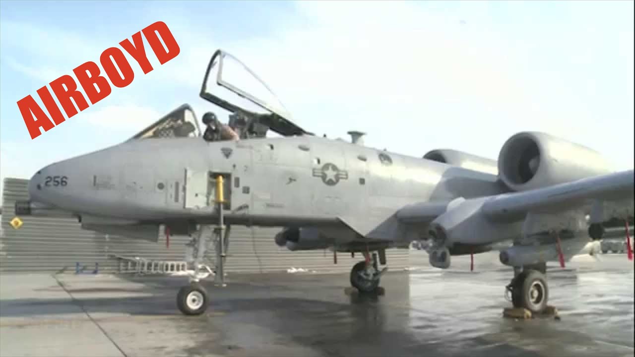A-10 Ramp Operations - YouTube