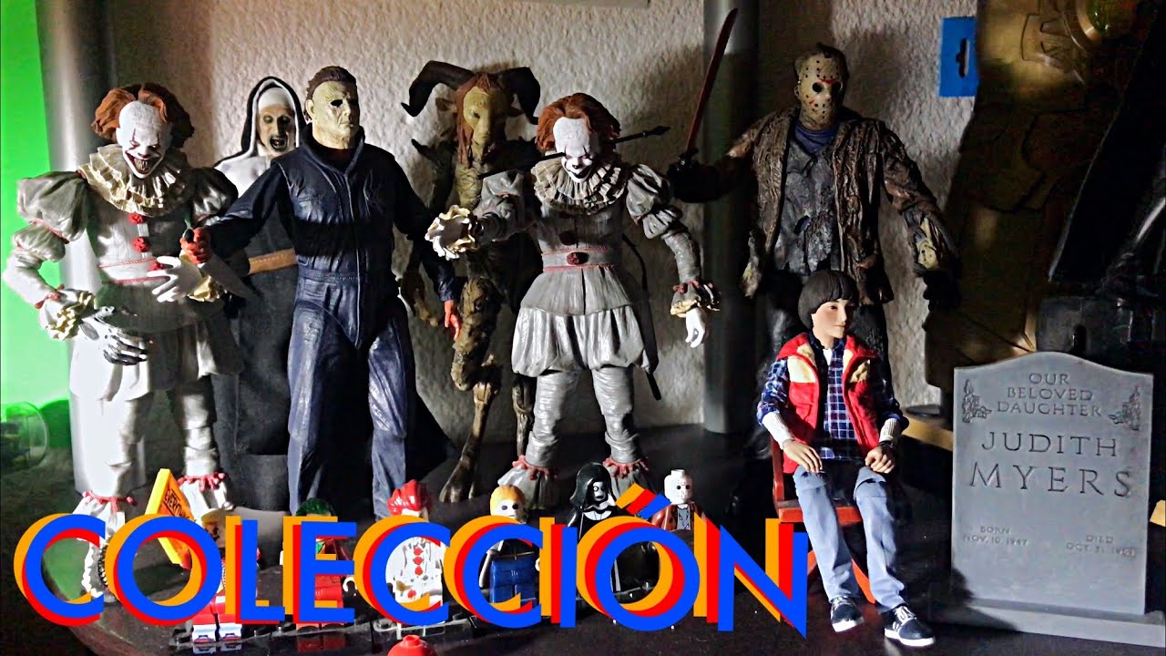 Mi colección de NECA TOYS - Terror - YouTube