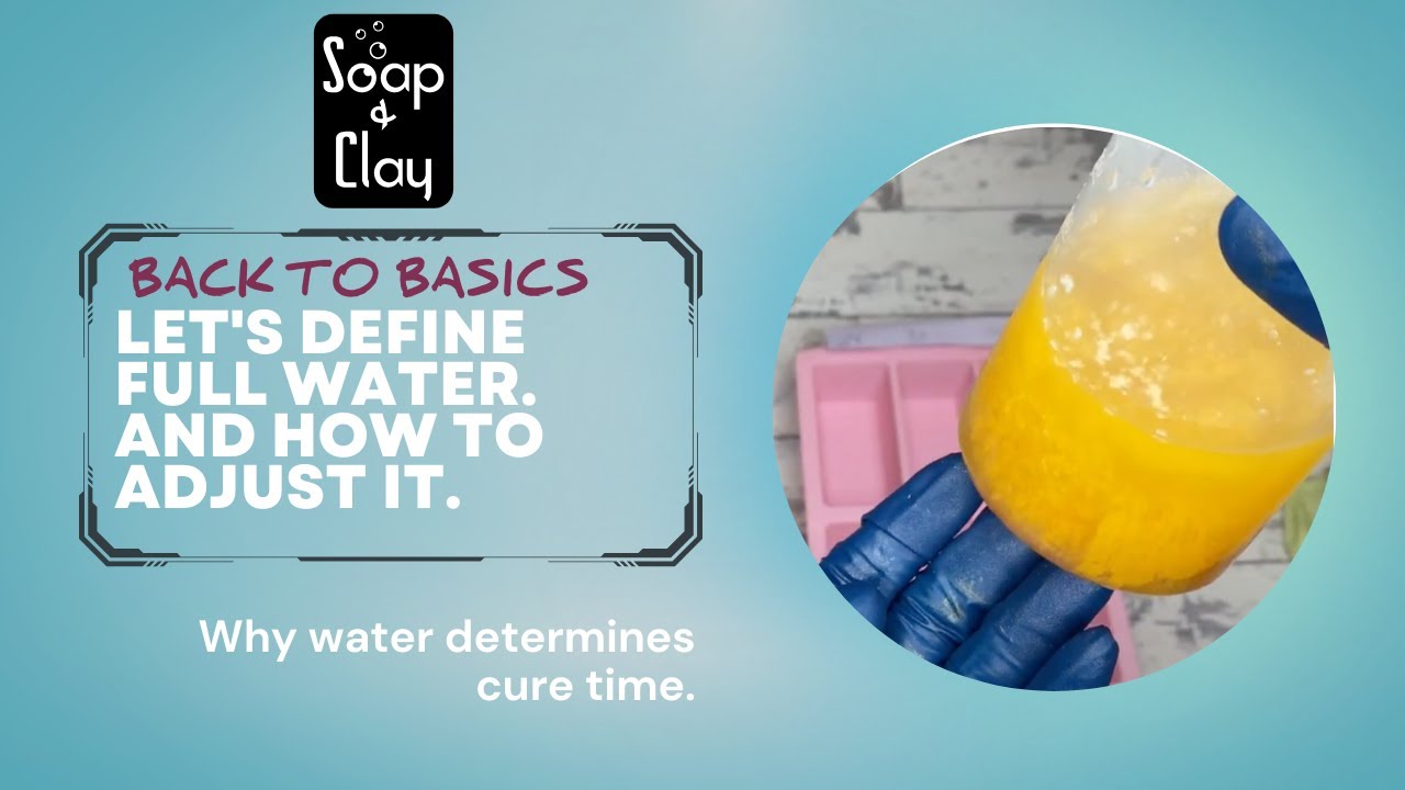 EXPERIMENT: Full Water, Water Increase, and How That Impacts Your Soap ...