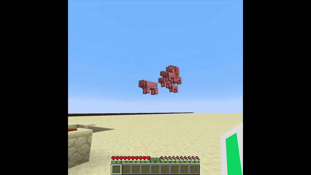 Cursed Flying Pigs in Minecraft - YouTube