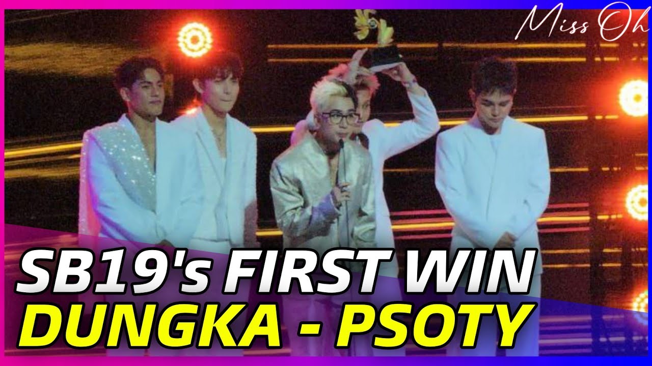 SB19's DUNGKA wins POP SONG of THE YEAR in the FILIPINO MUSIC AWARDS ...