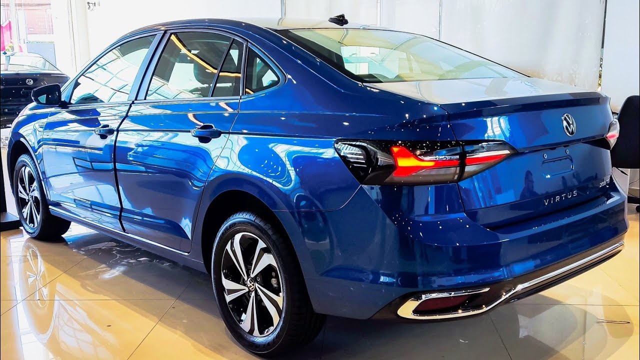 NOVO VIRTUS COMFORTLINE 2023 AZUL TOP - YouTube