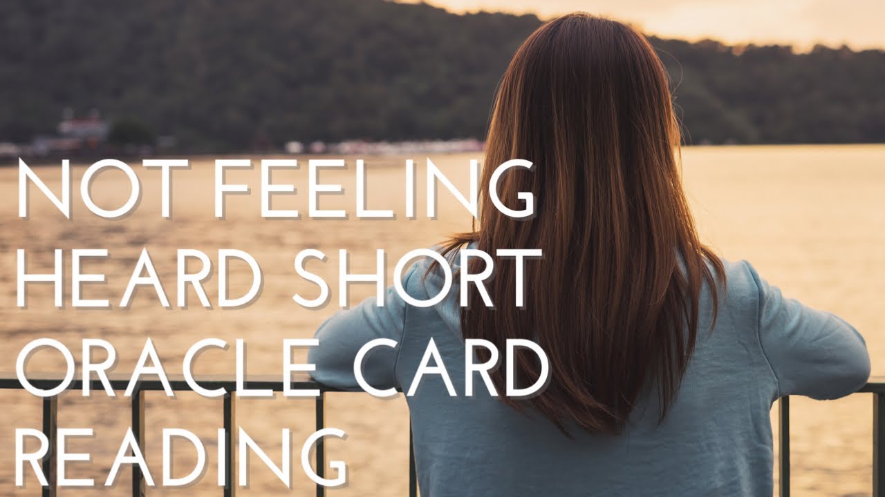 What Happens When You Are Not Feeling Heard - YouTube