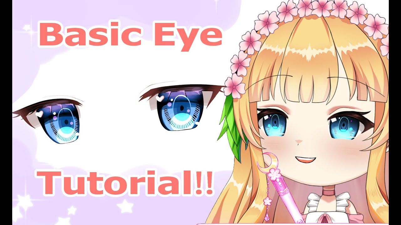 Clip Studio Paint- How to color expressive Eyes Easy and Basic Eye ...