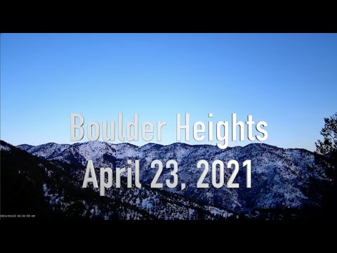 Weather, Boulder Heights, CO: April 23, 2021 - YouTube