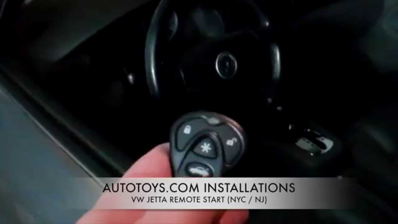 VW PASSAT REMOTE START by AUTOTOYS COM - YouTube