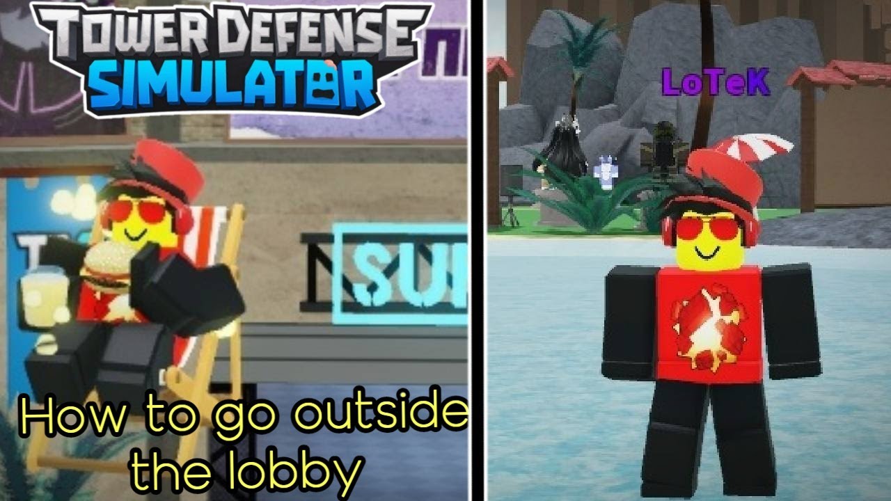 How to go outside the Lobby in TDS - YouTube
