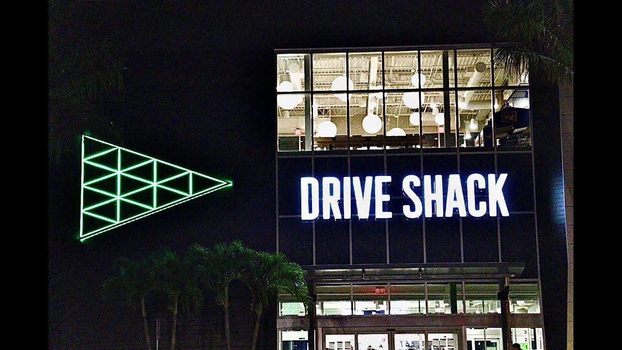DRIVE SHACK!!! | **AMAZING NIGHT** - YouTube