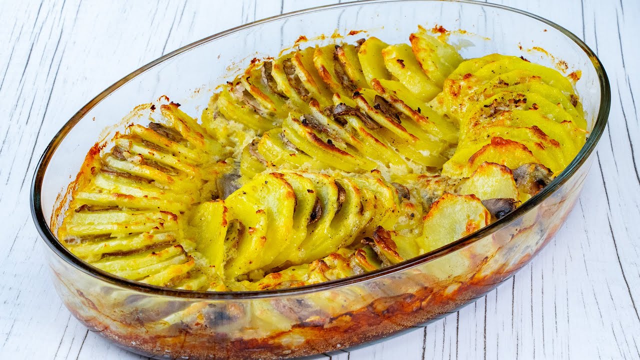How to cook a royal dinner in the oven using 6 potatoes - YouTube