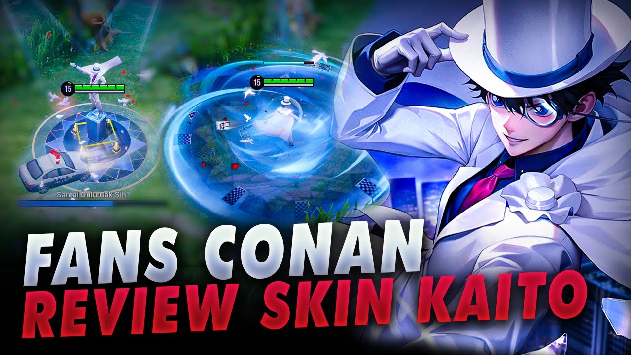 Sebagai Fans Conan, Seberapa Bagus Skin Kaito Kid Collab HOK x Conan ...
