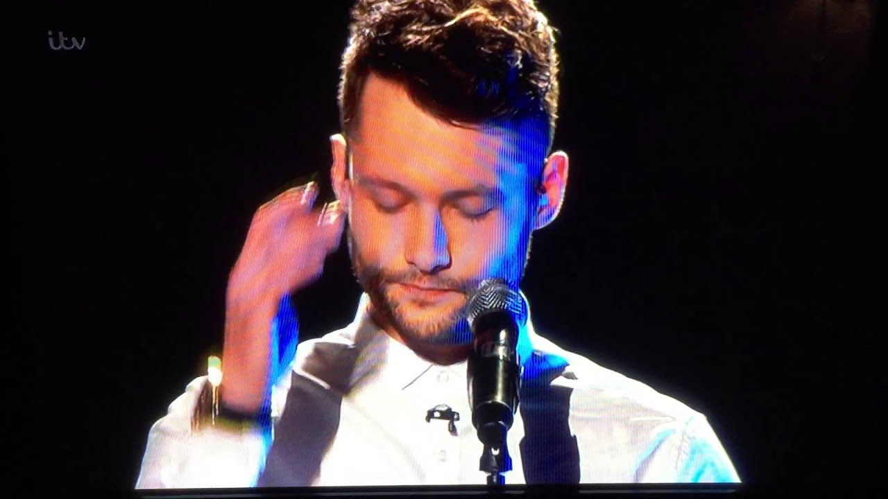 Calum Scott forgetting song on Britain's got talent final - YouTube