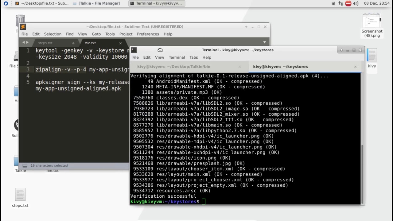 Kivy - release APK [Guide] - YouTube