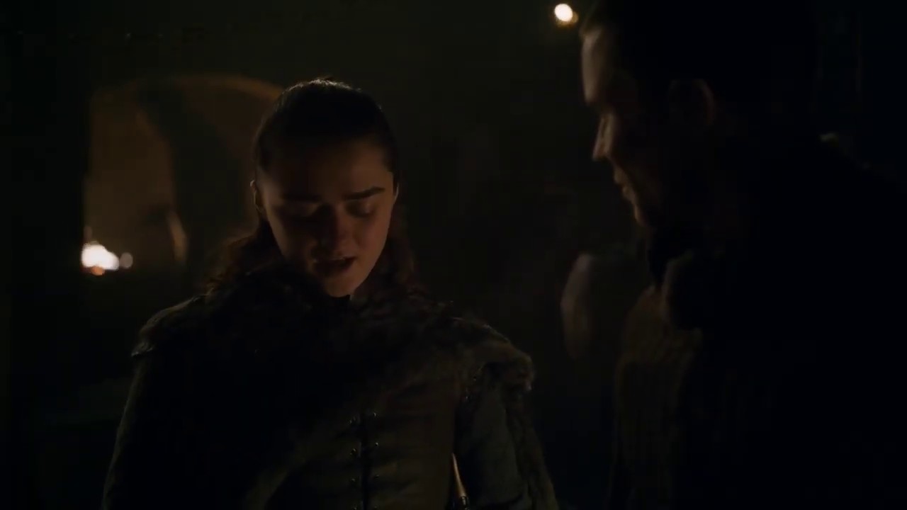 Game Of Thrones 8X01 : Arya-Gendry Reunion - YouTube
