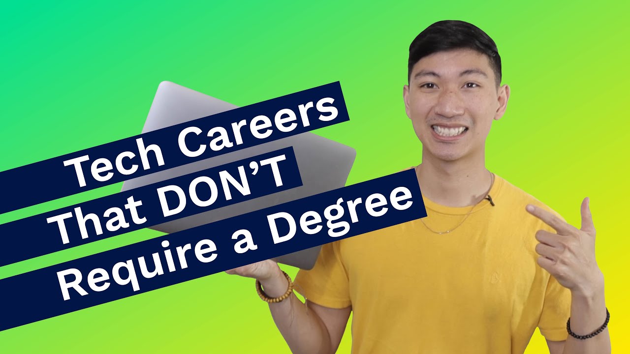 Tech Jobs That Don't Require a 4-Year Degree - YouTube