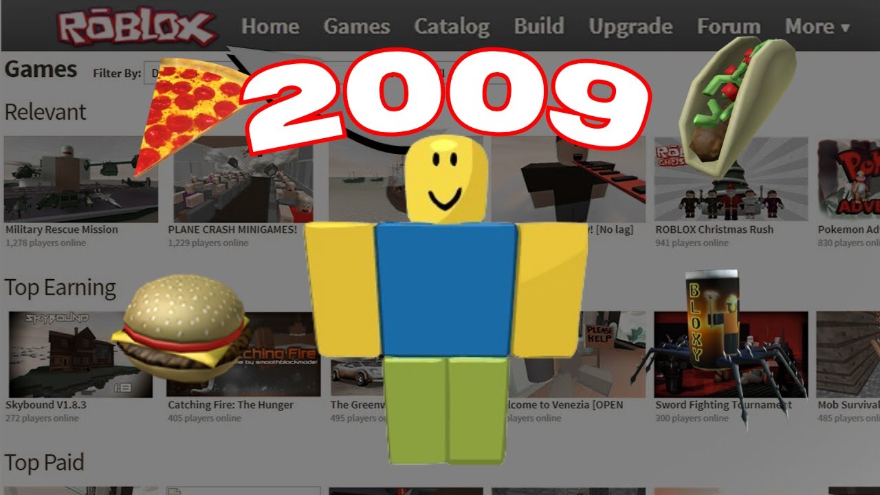 Porque o Roblox de 2009 era tão Nostalgico? - YouTube