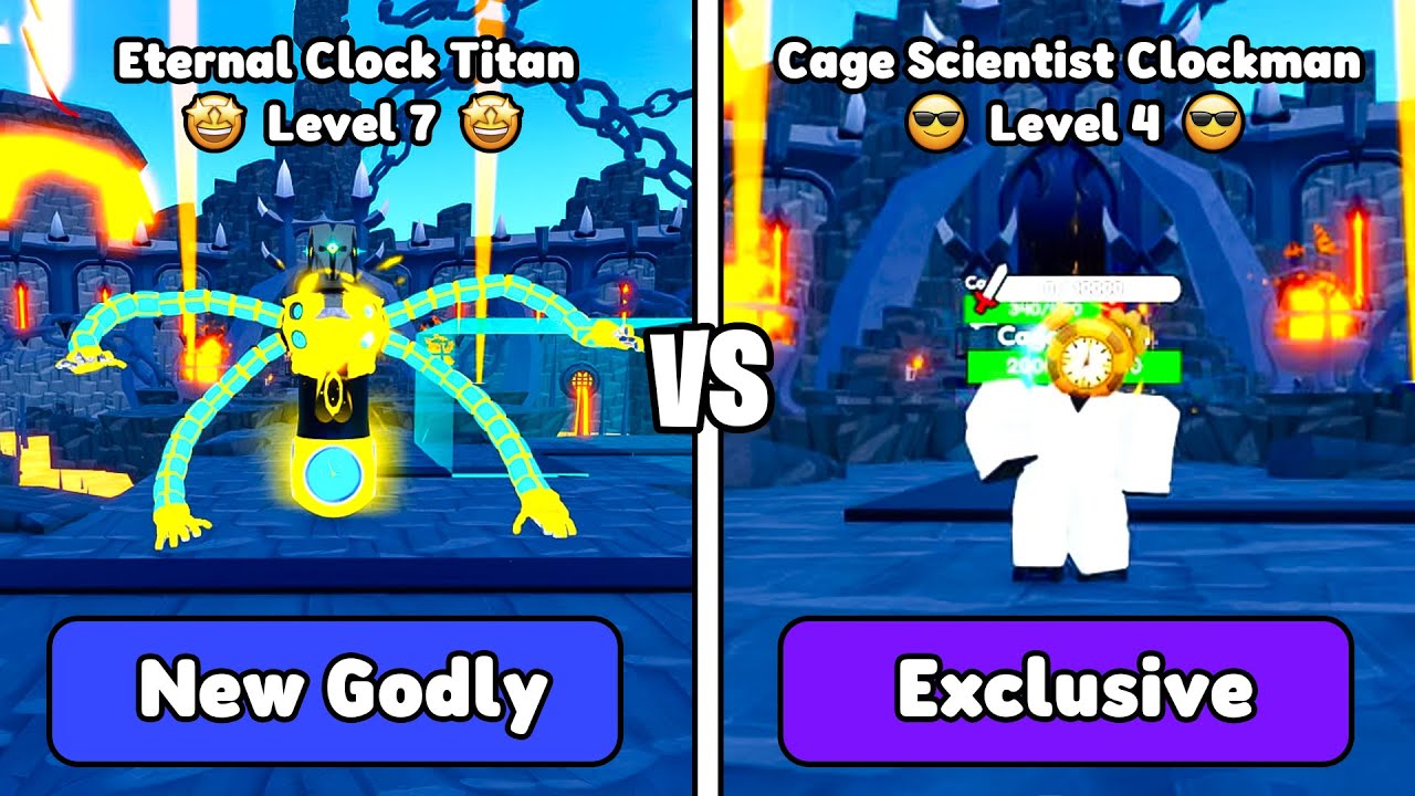 ETERNAL CLOCK TITAN vs CAGE SCIENTIST CLOCKMAN ⏰ I GOT ALL NEW UNITS 😳 ...
