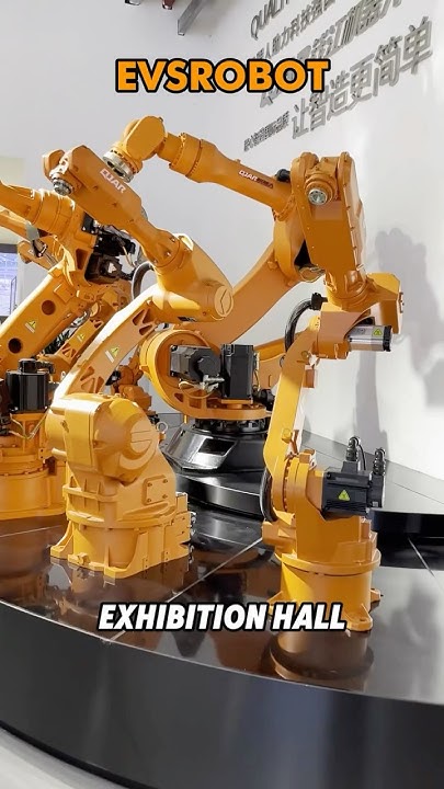 EVSROBOT: Exhibition Hall & Smart Factory#evsrobot #industrialrobots #collaborativerobots #robot ...