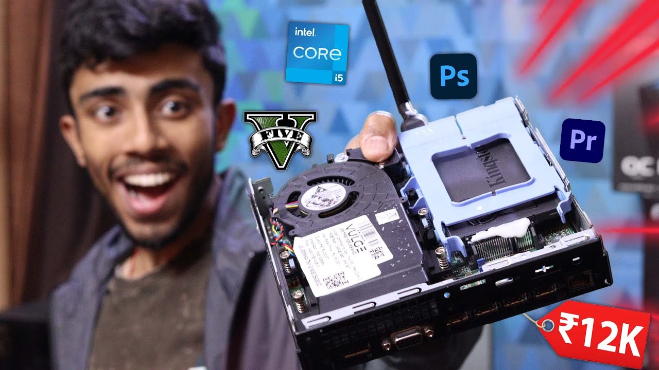 12,000/- Rs Mini PC From Amazon! Solid Upgrade⚡Gaming & Editing - Mini ...