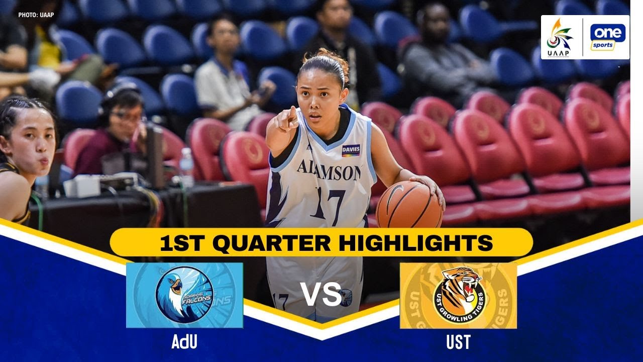 AdU vs. UST | 1ST QUARTER HIGHLIGHTS | UAAP SEASON 88 WOMEN’S ...