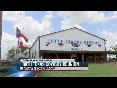89th Annual Texas Cowboy Reunion begins Wednesday - YouTube